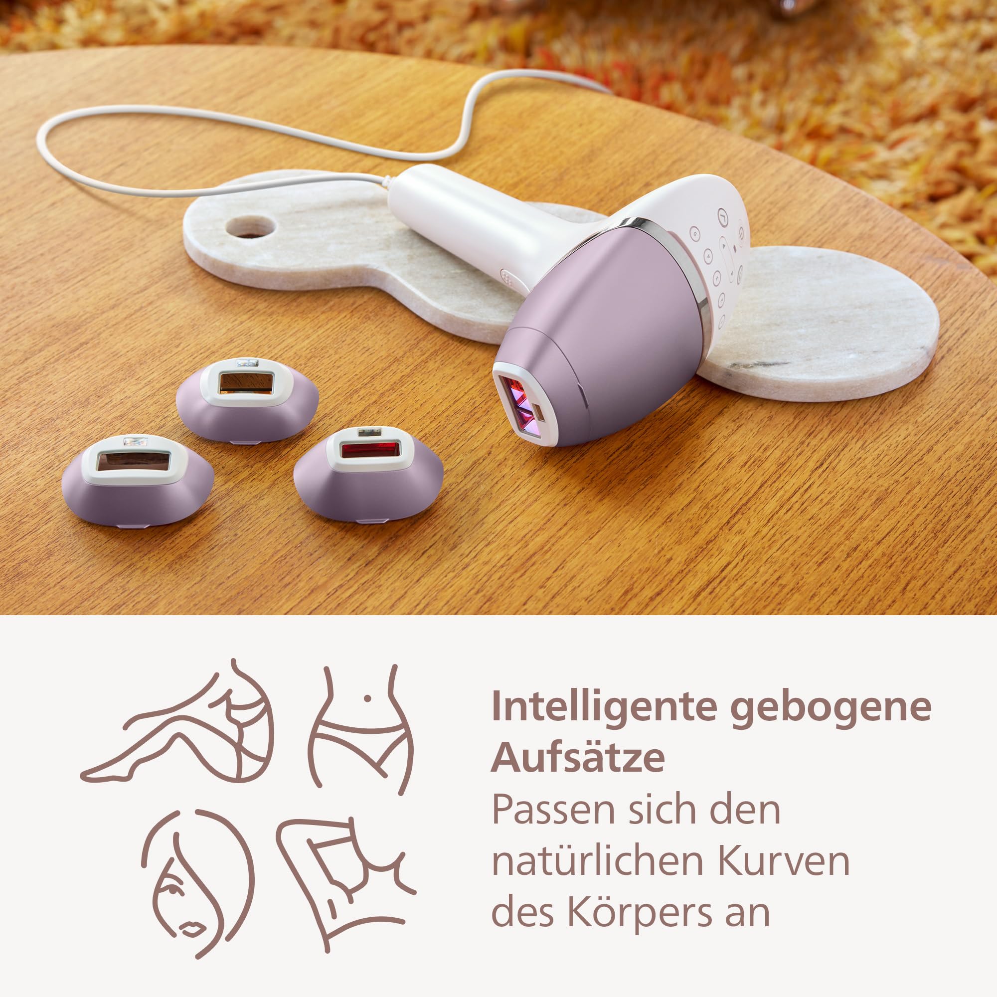 Philips Lumea IPL Series 8000 – IPL-Gerät zur Haarentfernung, Alternat ...